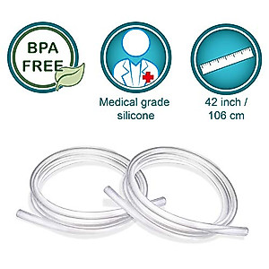 Nenesupply Tubing Compatible with Spectra S2 Spectra S1 Spectra 9 Plus Replace Spectra Tubing Ameda Tubing Avent Tubing Replace Spectra Pump Parts Replace Spectra S2 Accessories