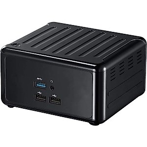 ASRock AMD Ryzen Embedded CPU Barebone SoC Dual GLAN Support Triple Displays Mini/Booksize Barebone System Model 4X4 BOX-V1000M