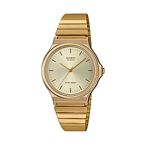 Casio Men's MQ-24G-9ECF Casual Classic Analog Display Quartz Gold Watch