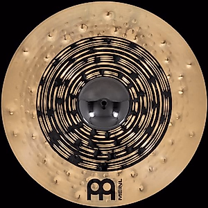 Meinl Cymbals Classics Custom Dual 22" Ride Cymbal, Dark and Brilliant Finish — Made in Germany — for Rock, Metal and Fusion, 2-Year Warranty (CC22DUR)