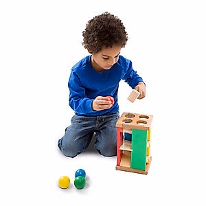 Melissa & Doug Pound and Roll Tower | Developmental Toy | Motor Skills | Problem Solving | 2+ | Gift for Boy or Girl