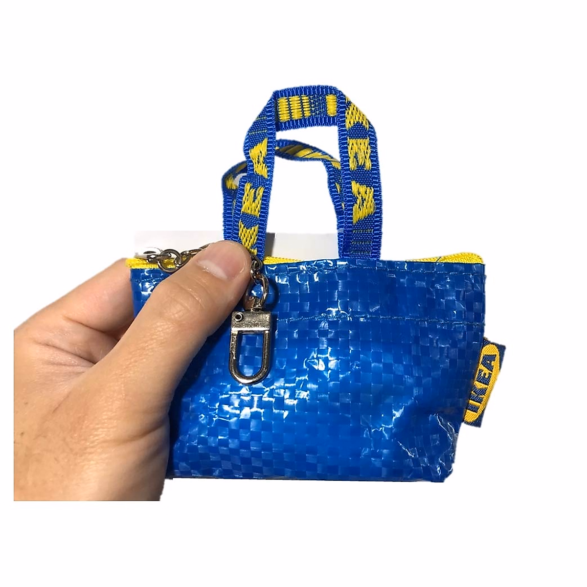 Key & Coin Purse KNOLIG Bag Small Blue with One Zipper Bag (2 set)