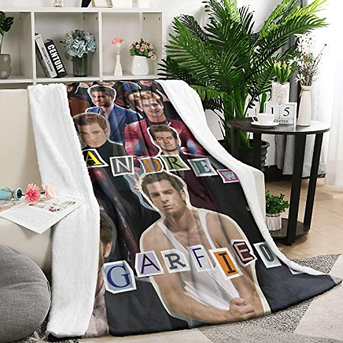 Actor Blanket Flannel Throw Blanket Super Soft Plush Blanket for Winter Bedding/Couch/Travel/Outdoor - Gift for Women Friends 50"x40"