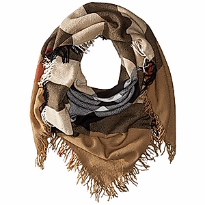 Burberry House Check Wool Scarf Wrap