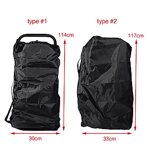 Fdit Infant Travel Car Bag Pushchair Pram Stroller Transport Carry Cover with Draw-String Closure and Adjustable Lock for Umbrella Strollers or Car Strollers(Car Stroller)