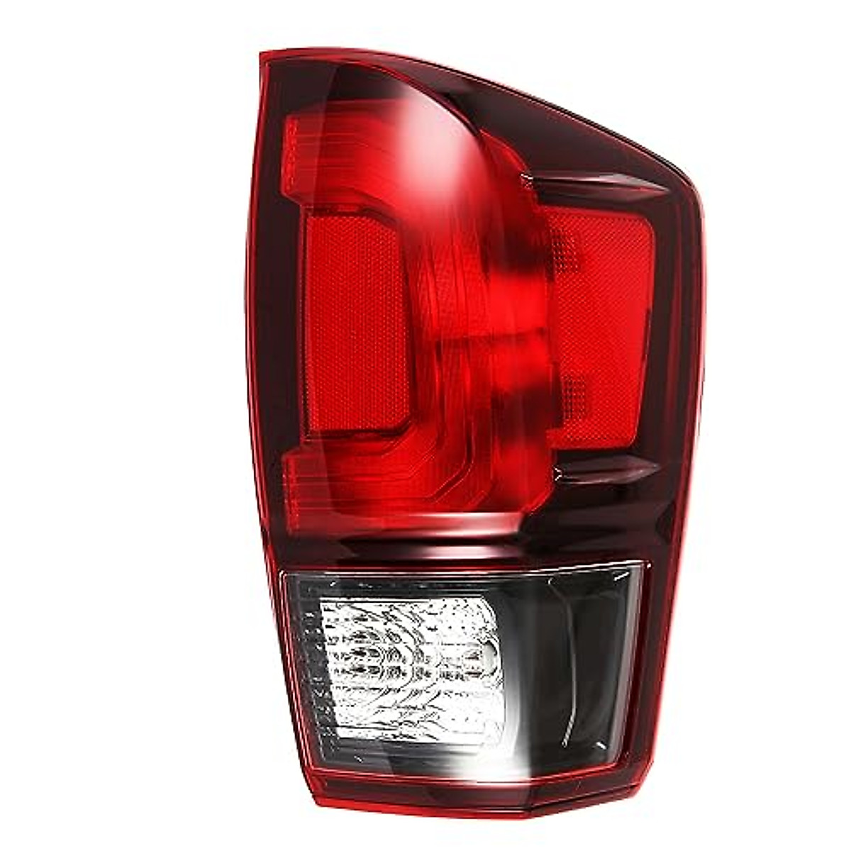 KARPAL Passenger Right Side Tail Light Brake Light Compatible with 2018-2022 Toyota Tacoma SR/SR5 Replaces 8155004181, TO2801203