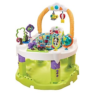Evenflo ExerSaucer Triple Fun+ World Explorer Bouncing Activity Saucer