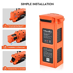 Autel Robotics EVO II Intelligent Battery, 2025 EVO II Battery Fit Autel EVO 2 EVO 2 Pro EVO 2 Enterprise RTK Dual 640T Drones (V2 & V3), 7100mAh 11.55V, Autel Original Smart Battery