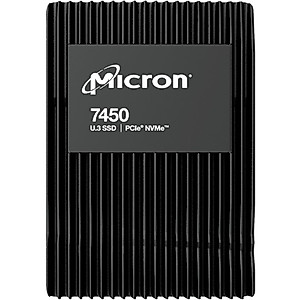 Micron 960 GB Solid State Drive - 2.5 Internal - U.3 [PCI Express NVMe 4.0] - Read Intensive - TAA Compliant