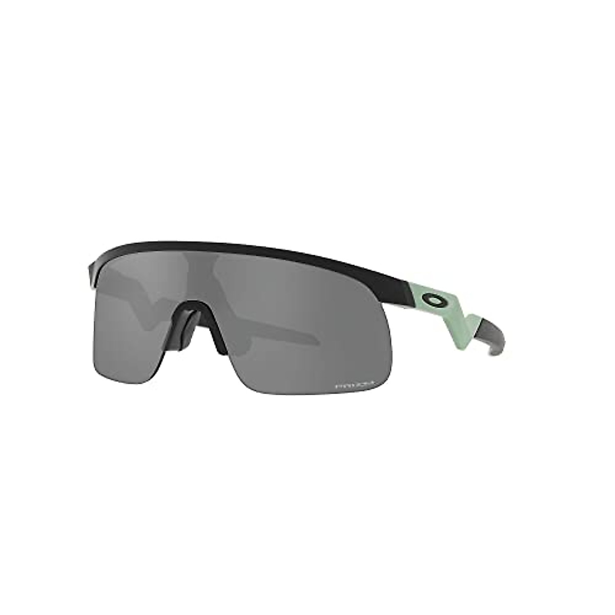 Oakley Youth OJ9010 Resistor Rectangular Sunglasses, Matte Black/Prizm Black, 23 mm