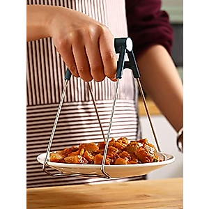 1pc Anti-scald Plate Lifter Clip GUOOLM (Color : Multi, Size : One-size)