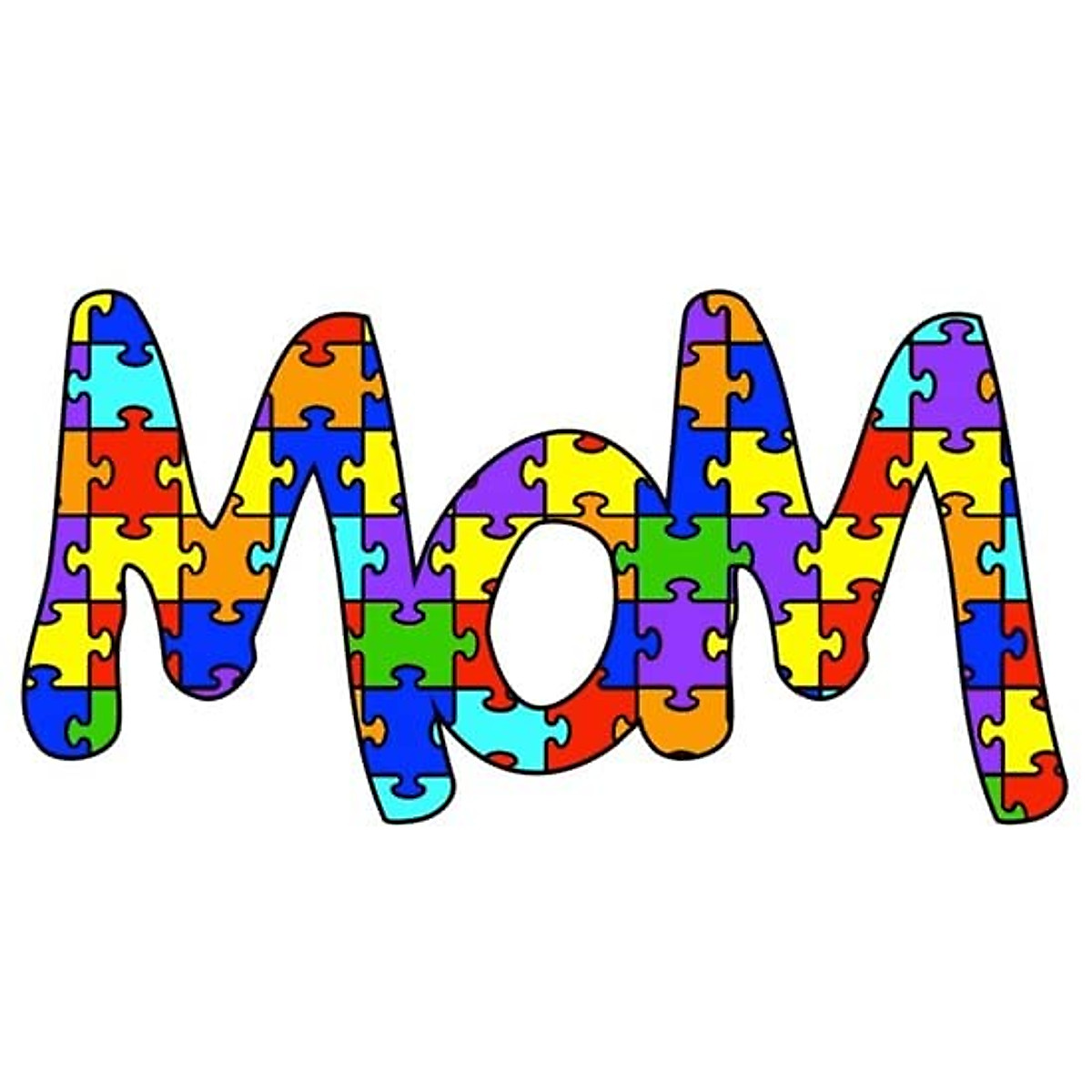 CafePress Mom Autism Awareness Mug Ceramic Coffee Mug, Tea Cup 11 oz