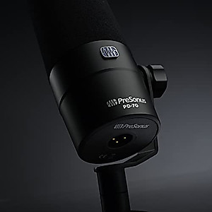 PreSonus PD-70 Dynamic Vocal Microphone for Broadcast, Podcasting, and Live Streaming