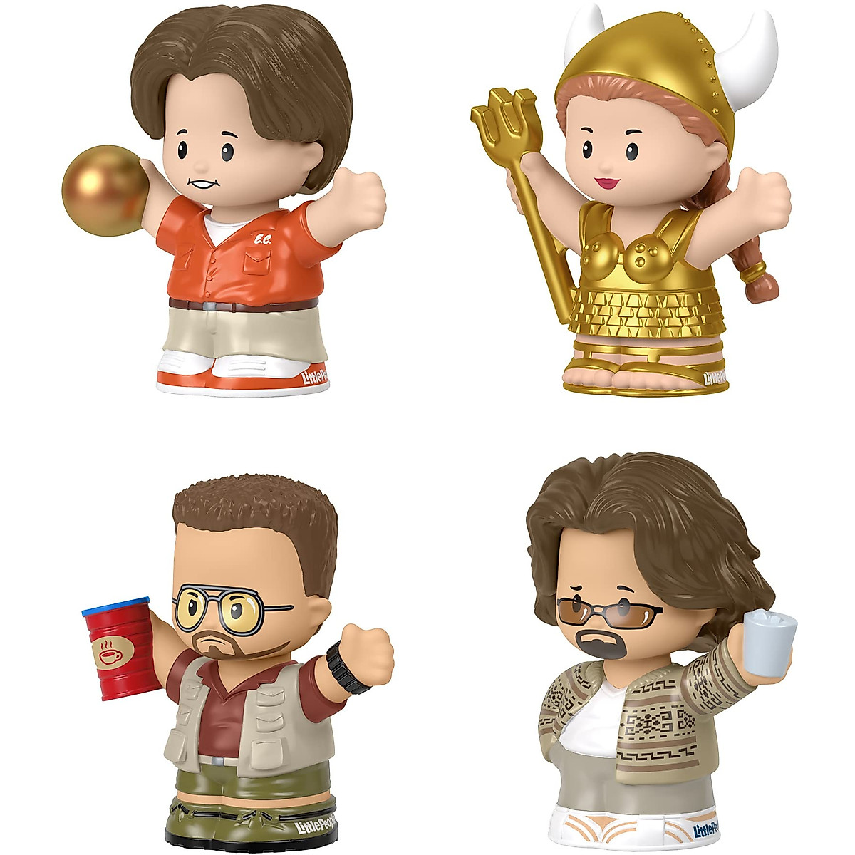 Little People Collector The Big Lebowski Special Edition Set in a Display Gift Box for Adults & Fans, 4 Figures