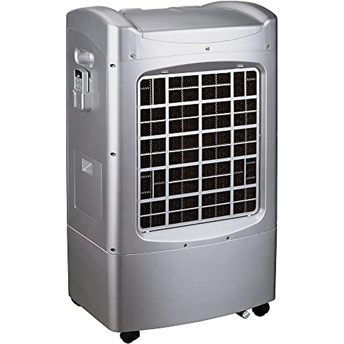 Honeywell CL201AE 470 CFM Indoor Evaporative Air Cooler (Swamp Cooler) with Remote Control in Silver