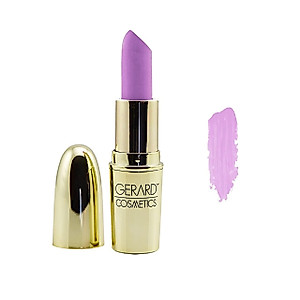 Gerard Cosmetics Lipstick Lilac Moon, Bright Purple Lipstick with Comfort Matte Finish, Highly Pigmented, Smooth Formula with Hydrating Ingredients, Cruelty Free & Made in USA