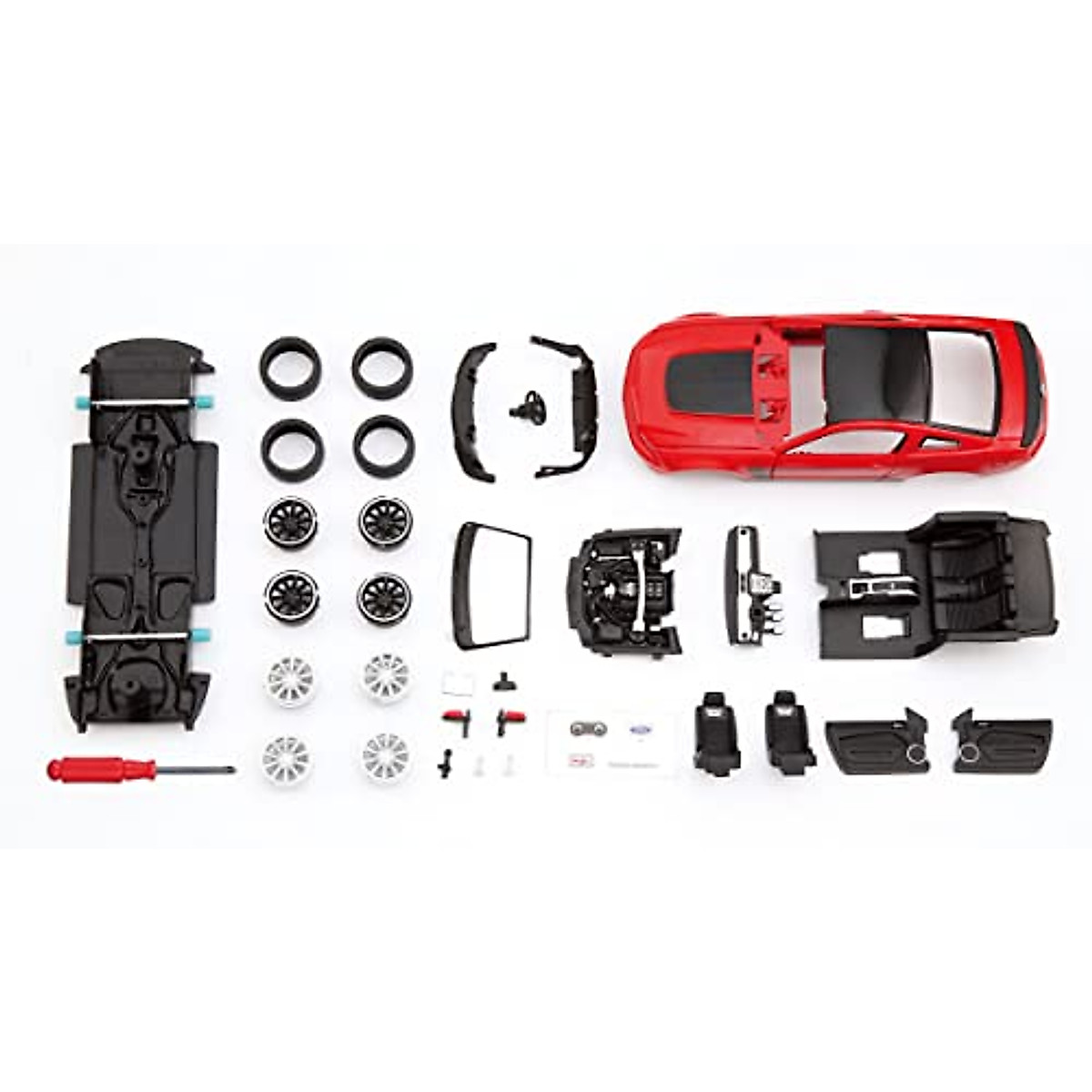 Maisto 1:24 Scale Assembly Line 2012 Ford Mustang Boss 302 Die-Cast Vehicle (Colors May Vary)