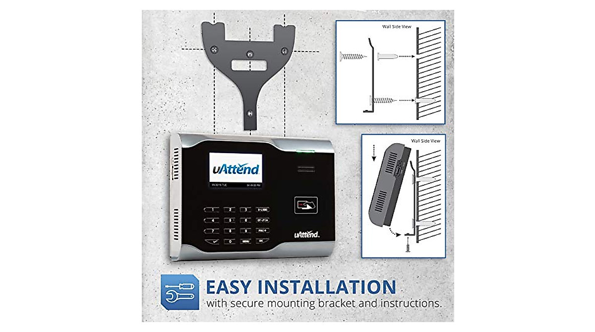 uAttend CB6000 Time Clock for Smart Employee Management