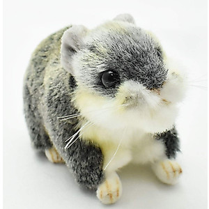 Hansa Plush 5" Grey Hamster