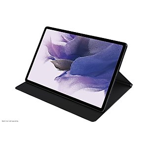 SAMSUNG Galaxy Tab S7 FE Book Cover, Protective Tablet Case w/ 2 Viewing Angles, Magnetic Design, S Pen Holder, Slim, Lightweight, US Version, Mystic Black