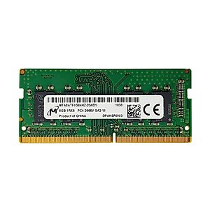 Micron 8GB DDR4 1Rx8 PC4-2666V-SA2 MTA8ATF1G64HZ-2G6D1 So-DIMM Laptop RAM Memory