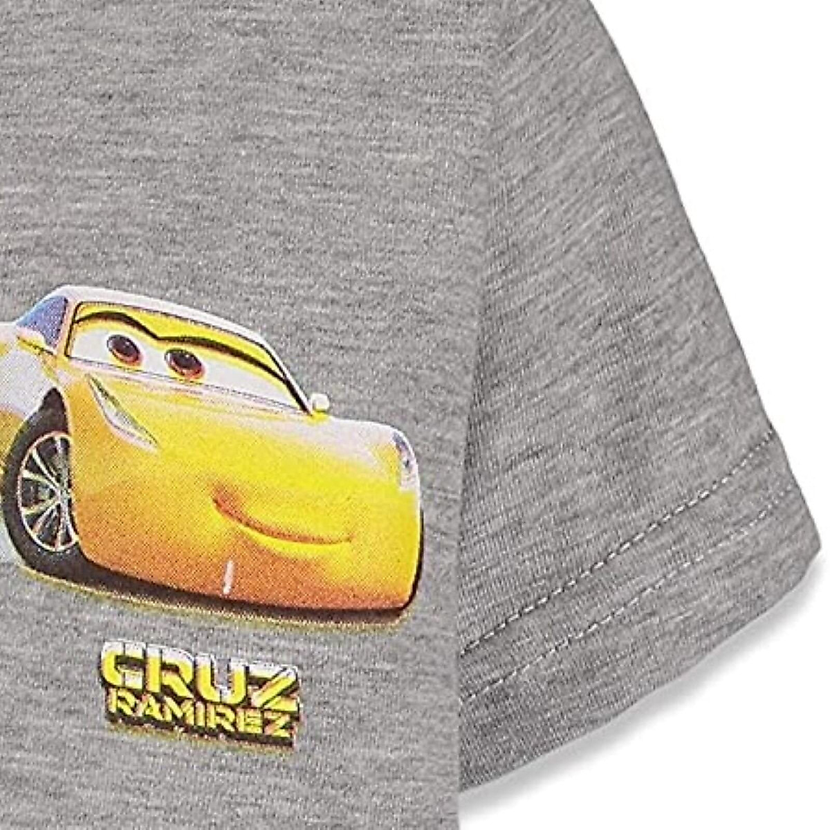 Disney Pixar Cars Lightning McQueen Tow Mater Toddler Boys 3 Pack Graphic T-Shirts Multicolor 5T