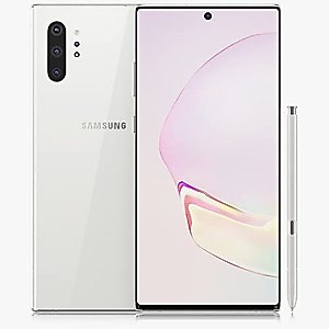 Samsung Galaxy Note 10+ Note10 Plus N975U 256GB Android Smartphone, Aura White, T-Mobile Locked (Renewed)