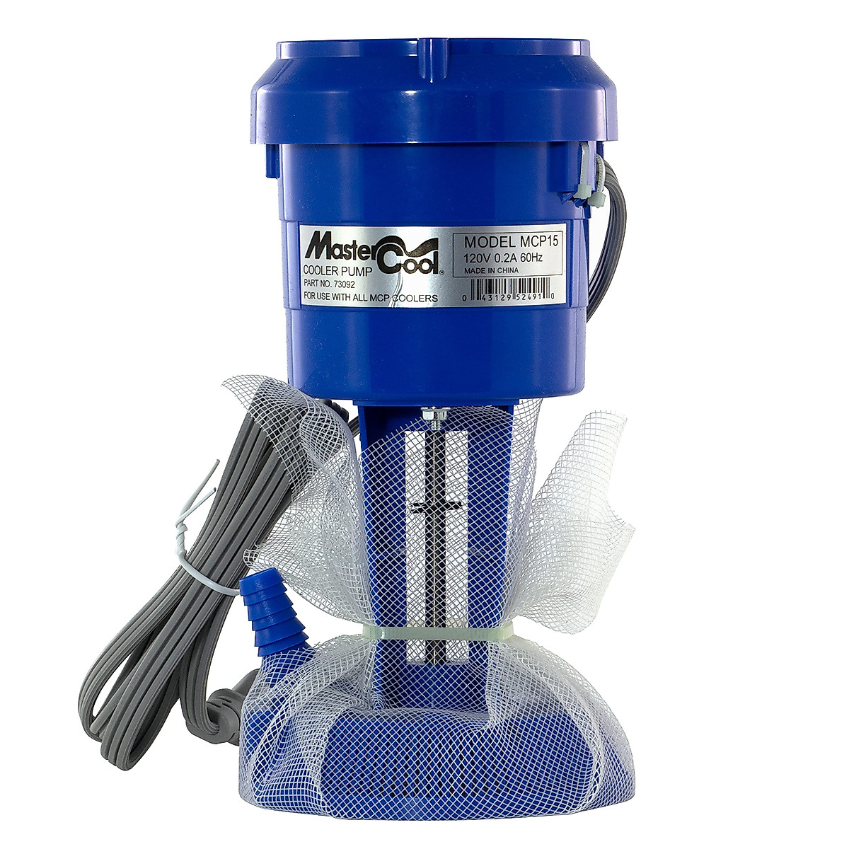 MasterCool 120V Evaporative Cooler Pump for MCP44 and MCP59 Pump with Mesh Screen