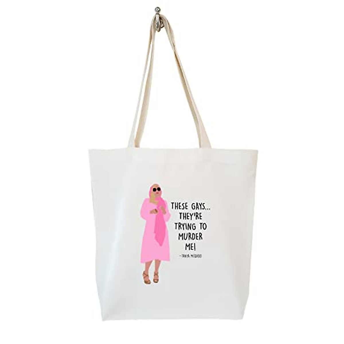 These Gays They're Trying To Murder Me Tanya McQuoid Quotes White Lotus Merch Tote Bag Gifts