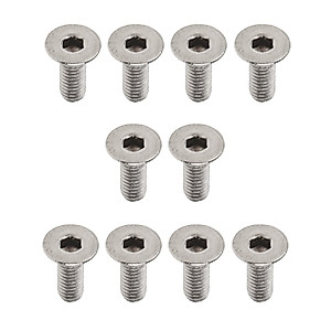 103 Titanium Alloy Screw Hex Cap Head Socket Key Bolts 6/8/10/12/15mm, M3 x 10mm