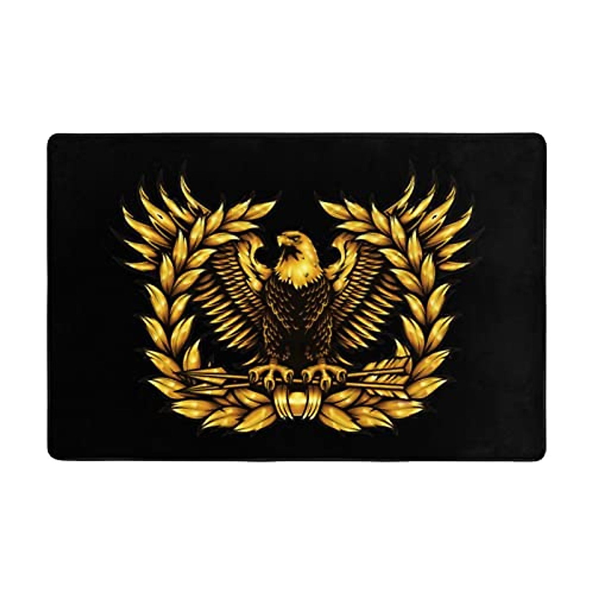 Warrant Officer Rising Eagle T Area Rug Living Room Bedroom Kitchen Sofa Bedside Carpet Floor Mats 36"X24"