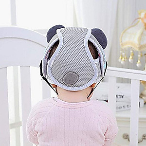 Baby Safety Helmet Head Protection Toddler Kids Adjustable Soft Headguard for Walking Crawling