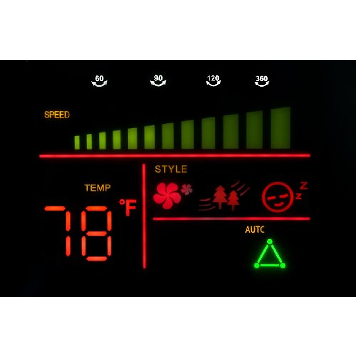 Ozeri 360 Oscillation, Micro-Blade Noise Reduction Technology Tower Fan, Black