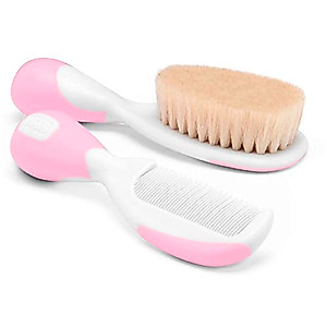 Chicco 00006569100000 Comb and Brush Pink