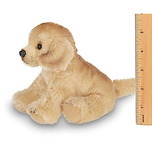 Bearington Lil' Goldie The Golden Retriever Stuffed Animal, 6.5 Inch Stuffed Dog