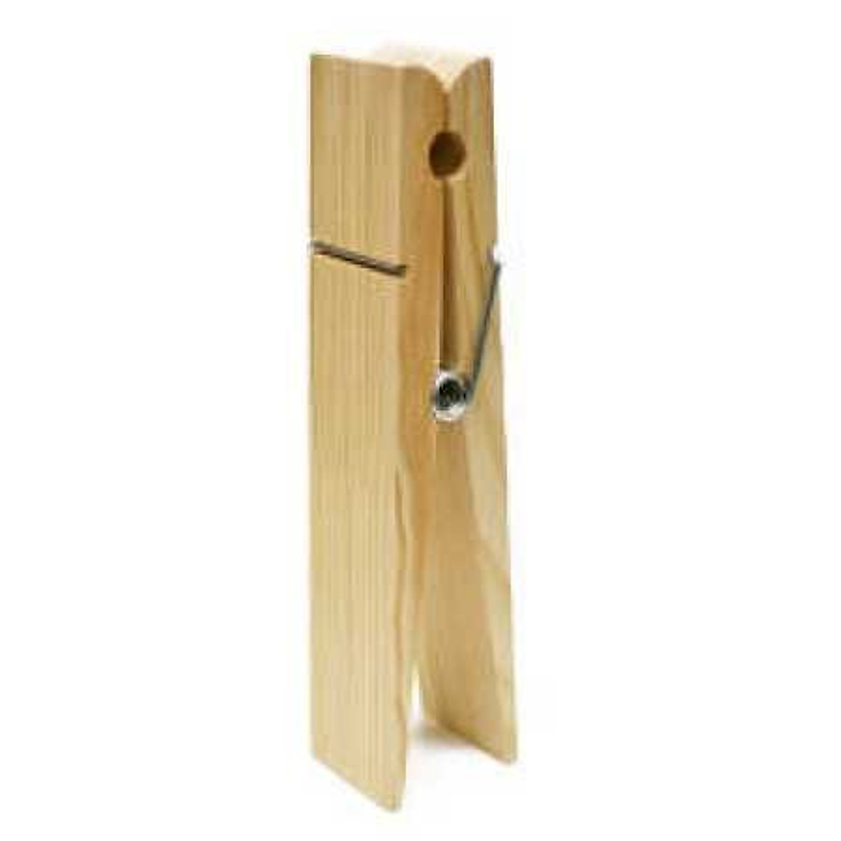 VANVENE 6 Jumbo Wood Clothespins - Set of 6 Big Clothes Pins (Set of 6)