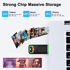 Vansuny 128GB USB 3.1 Flash Drive - 350MB/s, Super Speed Solid State USB Drive USB3.1 Gen 2 Thumb Drive USB Memory Stick Thumb Drive Jump Drive Pendrive