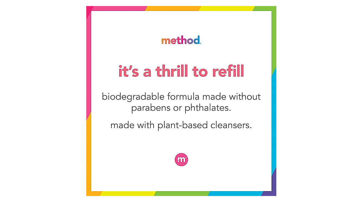 Method Gel Hand Soap Refill - Biodegradable & Recyclable
