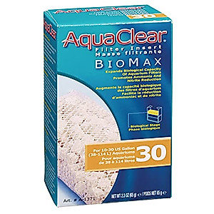 AquaClear 30 Filter Media Replacement Bundle, BioMax and Activated Carbon, Replacement Filter Media for Aquariums up to 30 Gallons