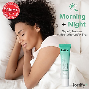 Fortify 9-in-1 Natural Skincare - Eye Cream - De-Puffing + Protecting | Helps Protect, Hydrate, & Refresh | Clean Beauty | Made in Korea - 30ML