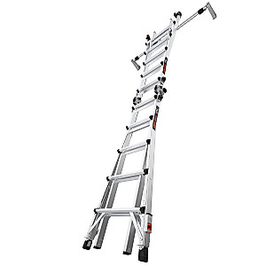 Little Giant Ladders, Epic, M22, 22 foot, Multi-Position Ladder, Aluminum, Type 1A, 300 lbs weight rating, (16822-818)