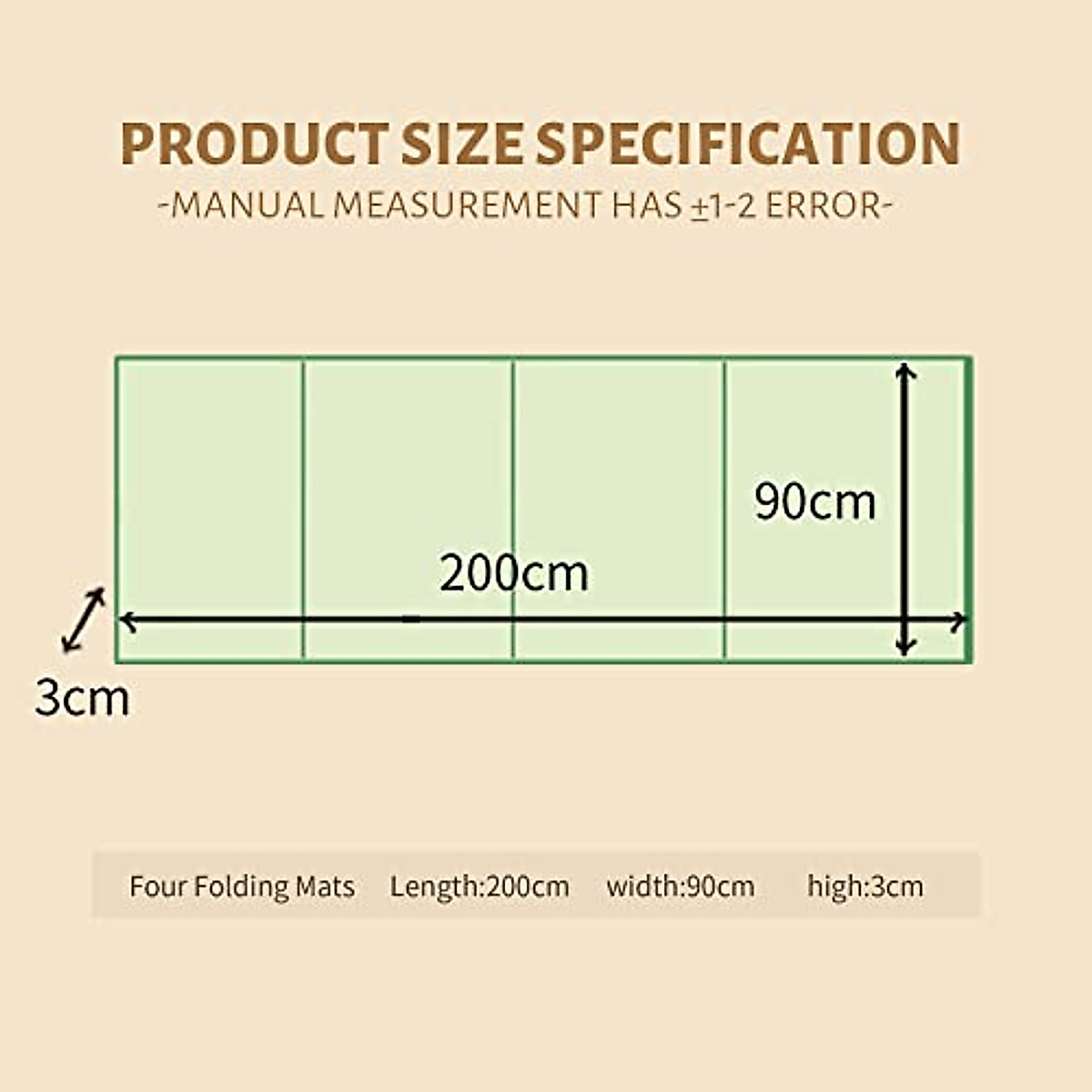 SAN MOTA Japanese Traditional Tatami Mattress, Folds in Three 79"x35"x1.2", Igusa Tatami Japanese Floor Mattress Rush Grass Tatami Mat, Non-Slip Comfortable Tatami Bed(100% Rush Grass)