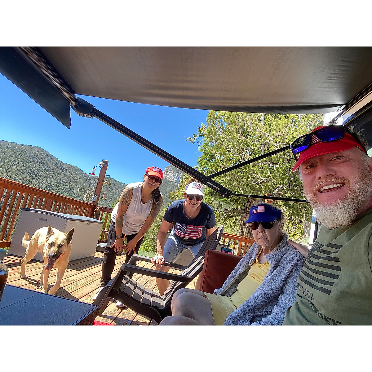 Bulk 24 Pack of Patriotic American Flag Sun Visor Hats