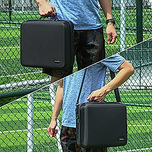 ZENACCE Hard Carrying Case Compatible with Xbox Series X, Protective Travel Bag Holds Xbox Series X Console, Wireless Controllers, Cables and Other Accessories