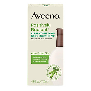 Aveeno Clear Complexion Daily Moisturizer, 4-Ounce Bottles (Pack of 2)