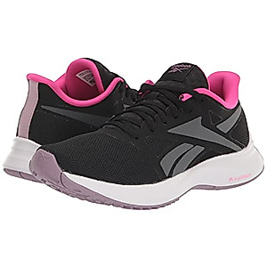 Reebok Women's Runner 5.0 Running Shoe, Black/Pure Grey/Infused Lilac, 7.5