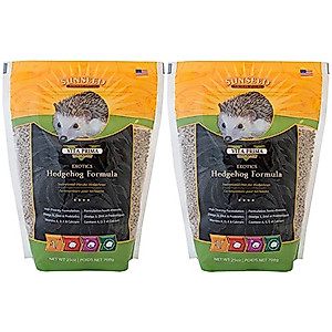 Sun Seed Sunscription Vita Hedgehog Adult Food (2 Pack of 25 oz.)