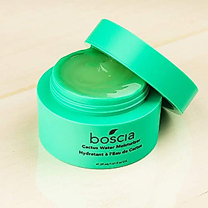 boscia Cactus Water Moisturizer - Vegan, Cruelty-Free, Natural Skin Care - Hydrating Face Moisturizer Made with Aloe Vera Gel and Cactus - For Combination to Oily Skin - 1.61 Fl Oz