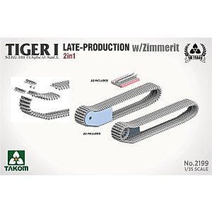 Takom 2199 1/35 TIGER I LATE w/ZIMMERIT Sd.Kfz.181 Pz.Kpfw.VI