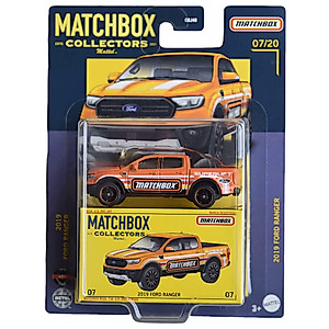 Matchbox 2019 Ford Ranger [7/20, Orange]